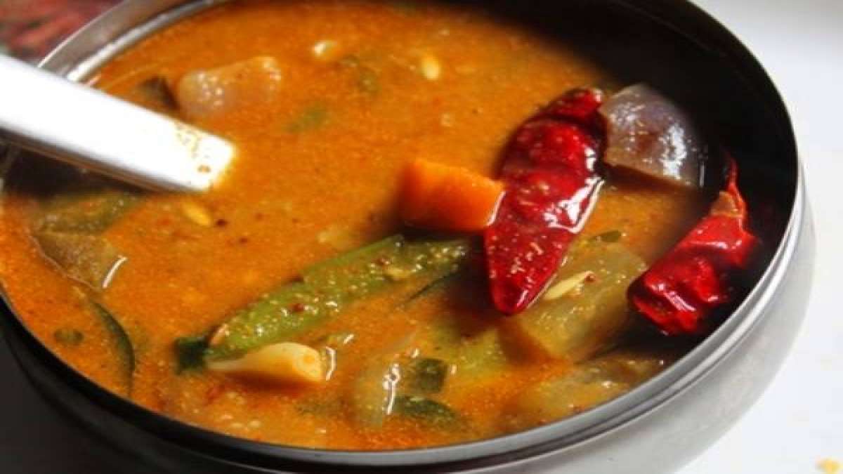 கர்நாடகா ஸ்பெஷல்.. உடுப்பி சாம்பார் | Udupi Sambar Recipe In Tamil ...