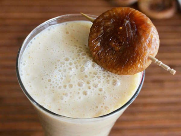 அத்திப்பழ மில்க் ஷேக் | Fig Honey Milkshake Recipe - Tamil BoldSky