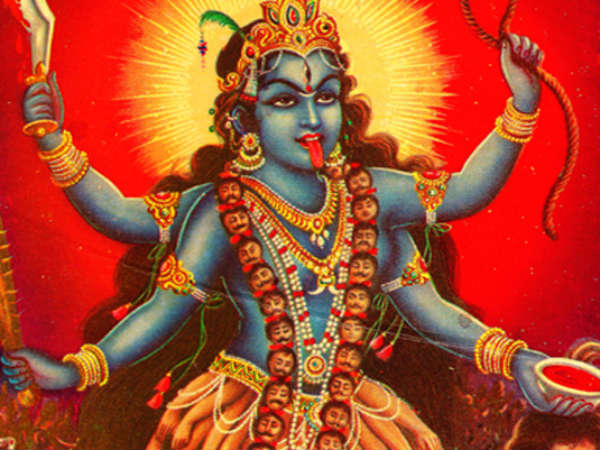 சிவபெருமானுடனான காளி தேவியின் நித்தியா நடனத்திற்கு பின்னணியில் உள்ள ...