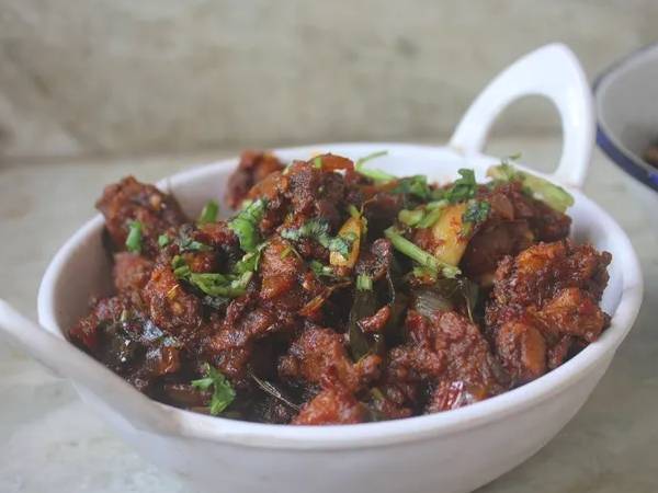 மட்டன் சில்லி ரோஸ்ட் | Mutton Chilli Roast Recipe In Tamil - Tamil BoldSky