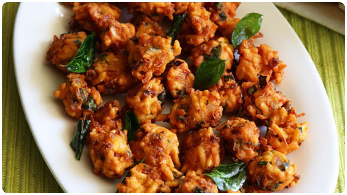 சிம்பிளான மாலை நேர ஸ்நாக்ஸ்... பொரி பக்கோடா | Pori Pakoda Recipe In ...