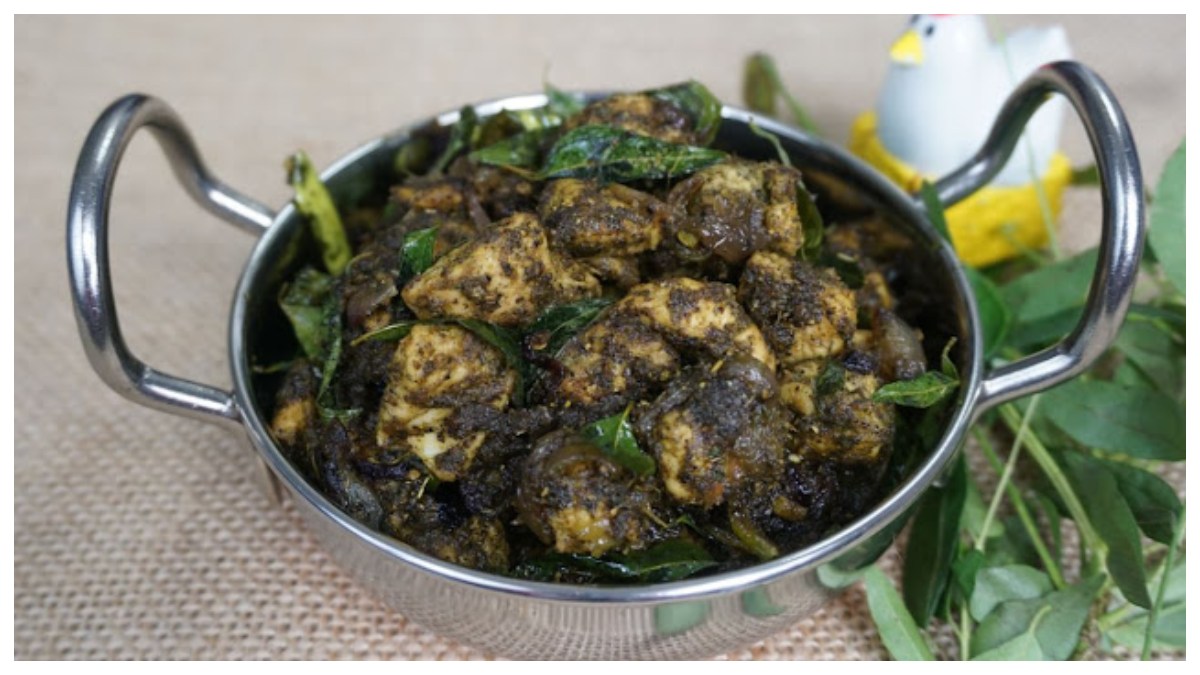 சன்டே ஸ்பெஷல்: காரசாரமான.. கறிவேப்பிலை பெப்பர் சிக்கன் | Curry Leaf ...