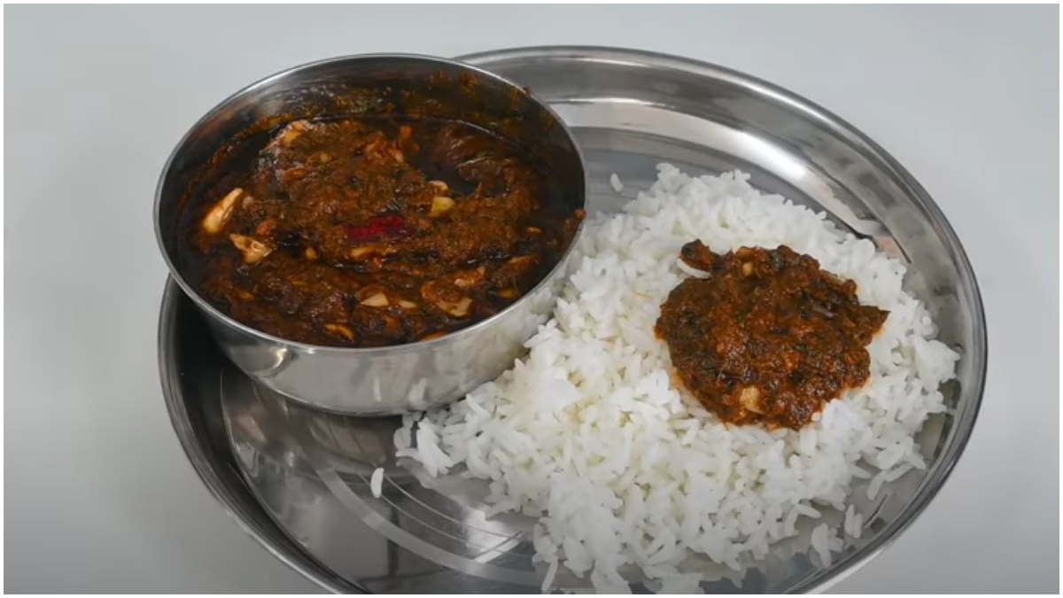 மதியம் சாதத்துக்கு எப்பவும் சாம்பார், குழம்பு செய்யாம.. கொத்தமல்லியை ...