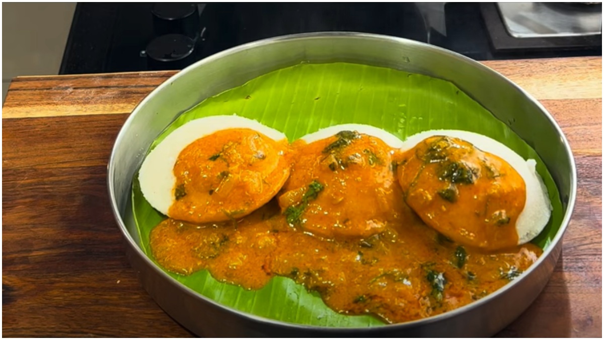 இட்லிக்கு 10 நிமிஷத்துல இப்படியொரு குழம்பு செய்யுங்க... 2 இட்லி ...